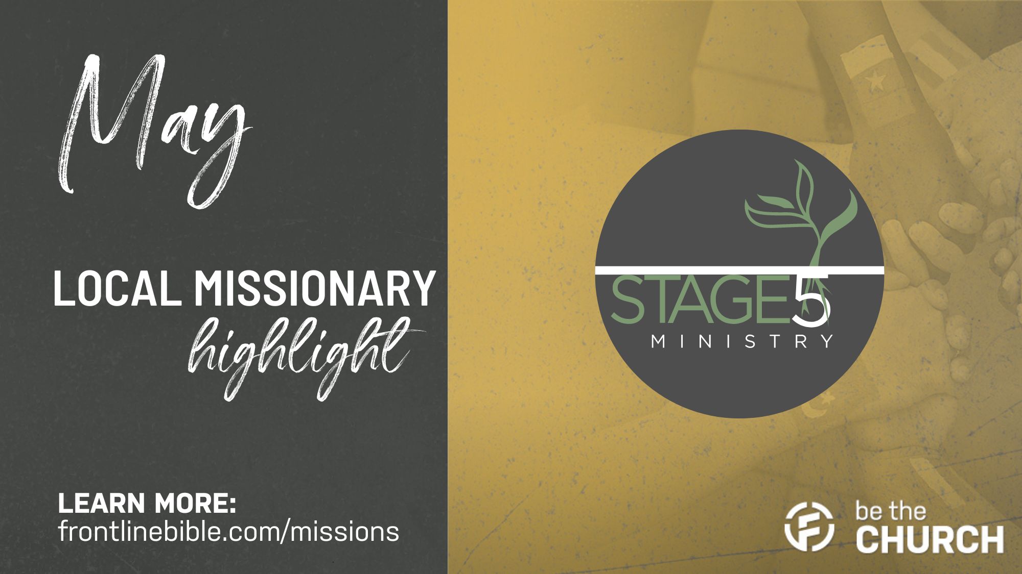 Missions – Frontline Bible Church